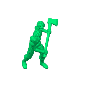 3D Printer Files | 3MF File | Zombie twins no base (two-headed zombie ...