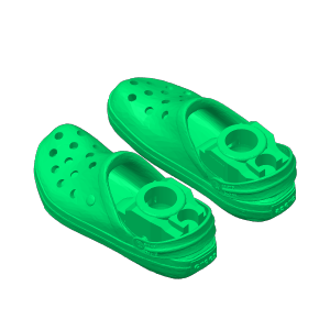 3D Printer Files | 3MF File | Gundam Crocs | Creality Cloud