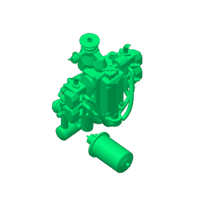 3D Printer Files | 3MF File | rotax aircraft engine | Creality Cloud
