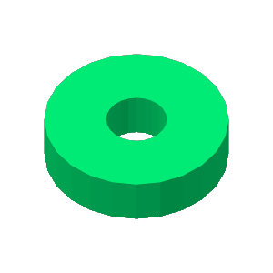 3D Printer Files | 3MF File | Chair Leg Extension Washers | Creality Cloud