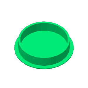 3D Printer Files | 3MF File | Pool ladder hole cover | Creality Cloud