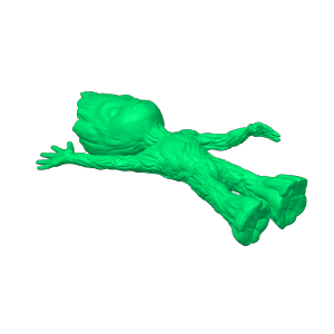 3D Printer Files | 3MF File | Stand wave baby Groot | Creality Cloud