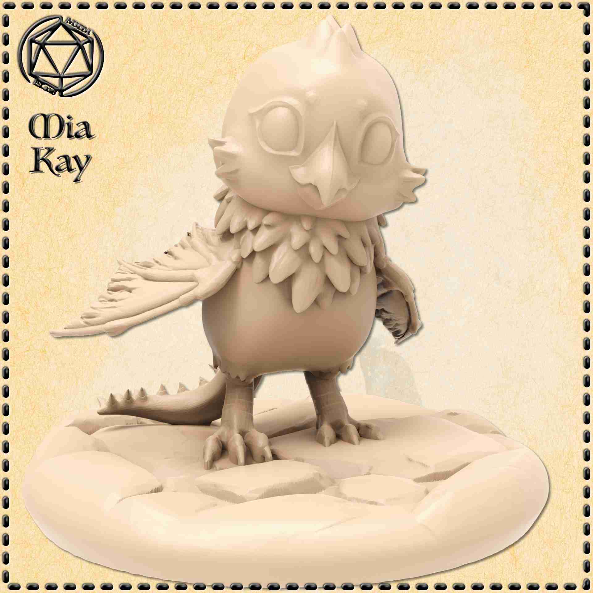 Baby Cockatrice | 3D models download | Creality Cloud