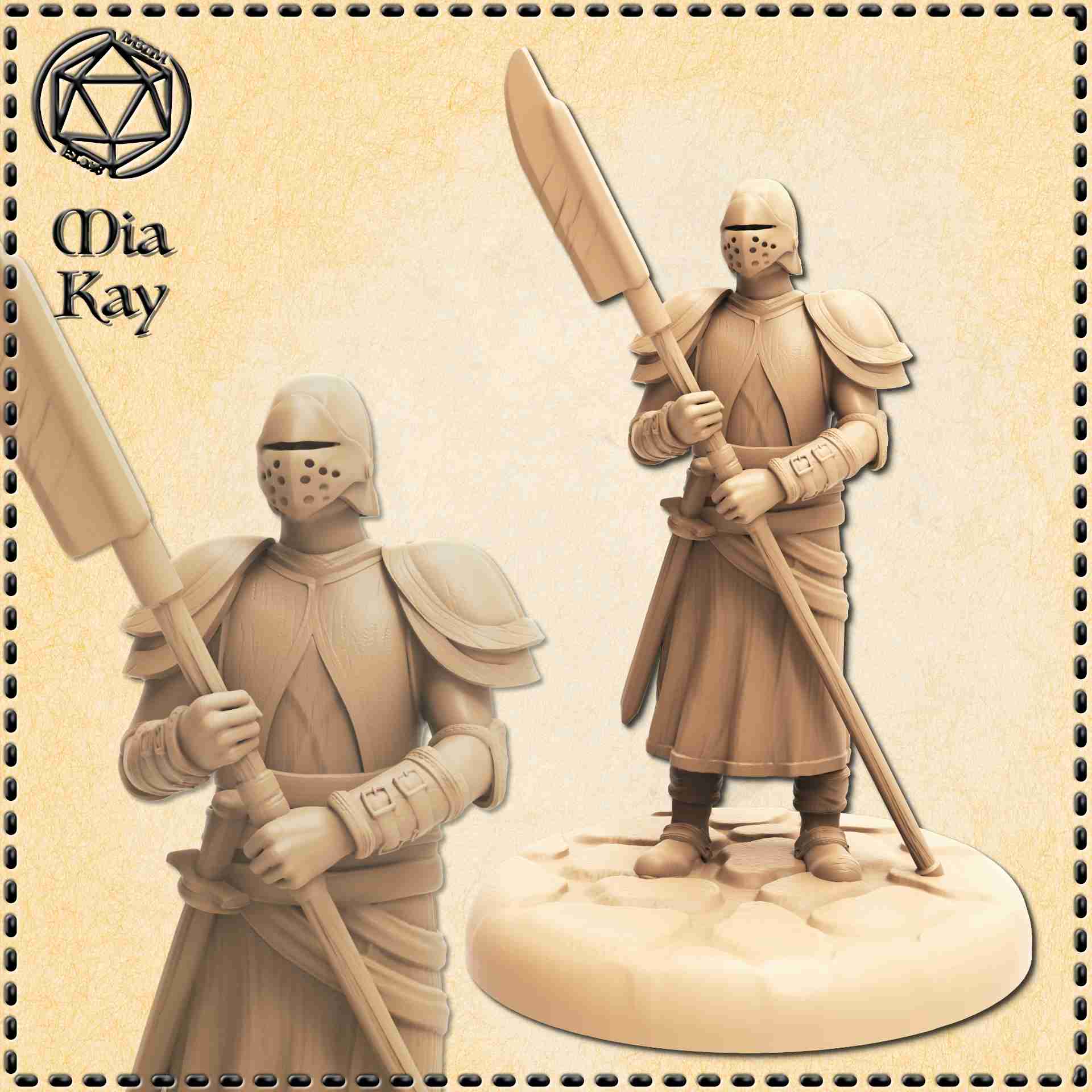 City Guards - Guarding Gate | 3D models download | Creality Cloud