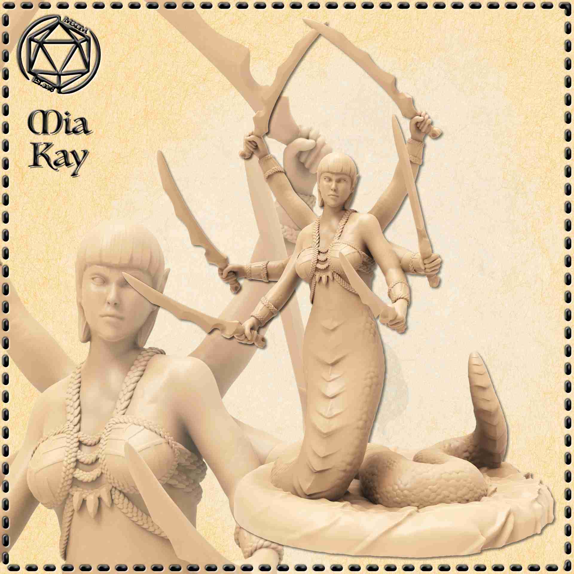 Snake Queen | 3D models download | Creality Cloud