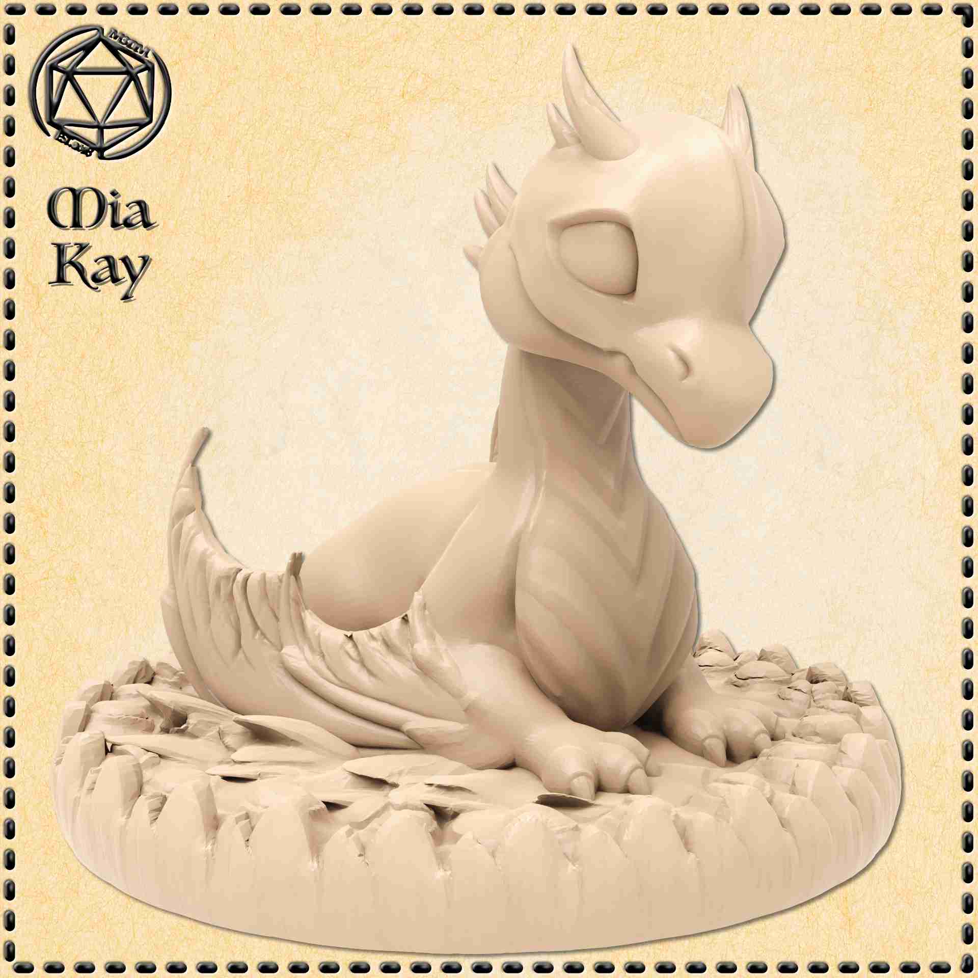 Baby Wyvern | 3D models download | Creality Cloud