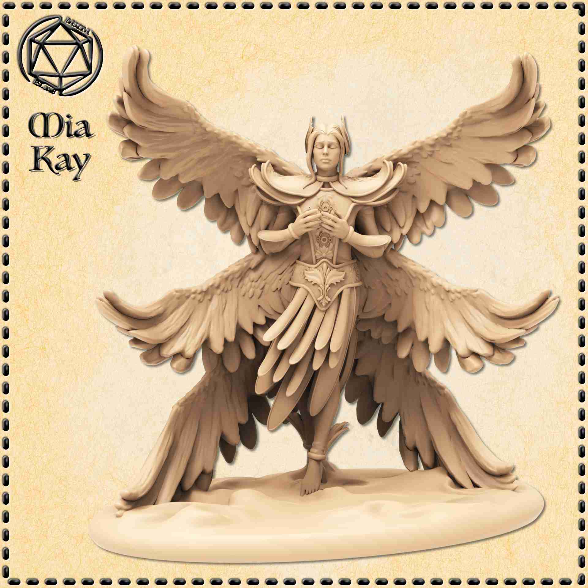 Multi-Wing Angel | 3D models download | Creality Cloud