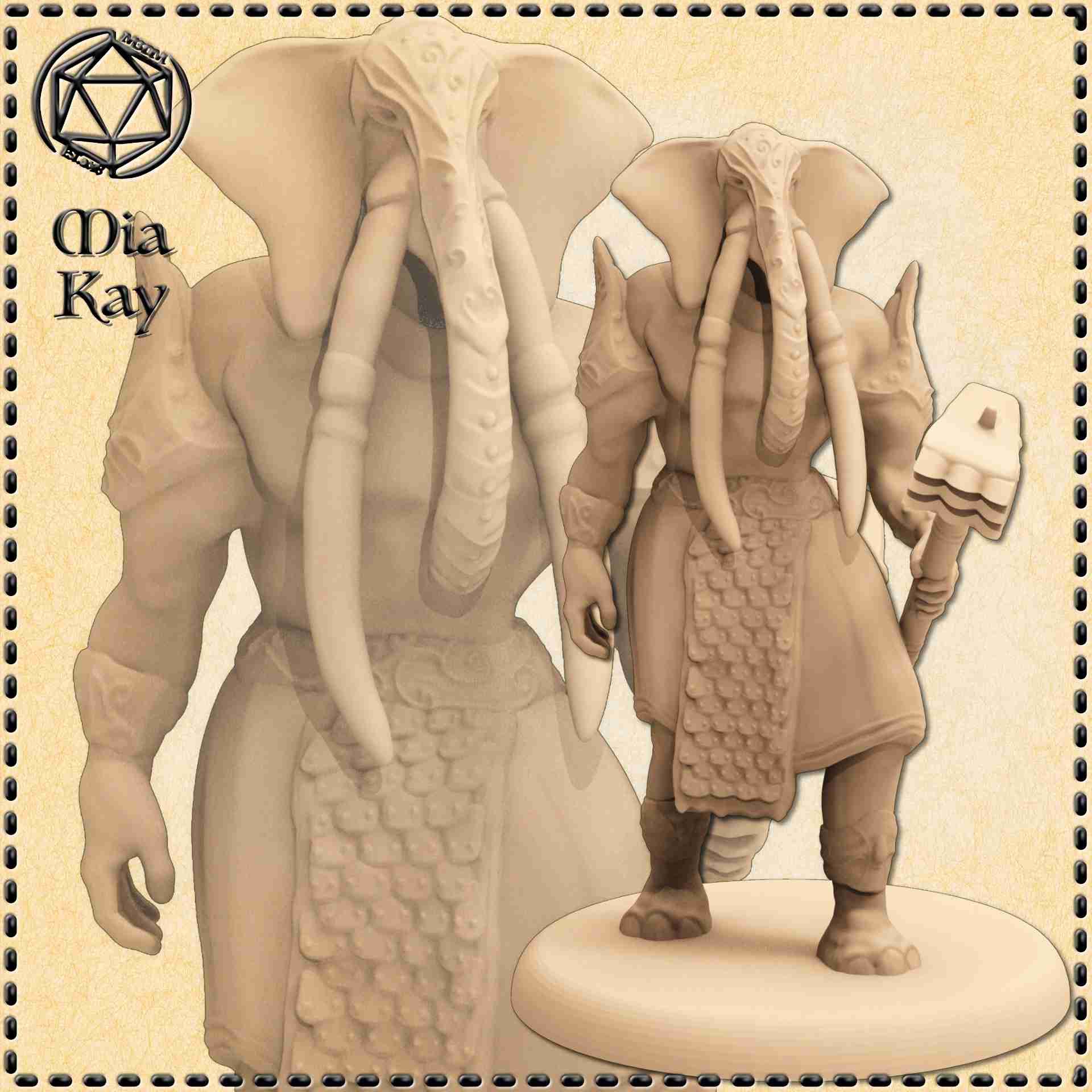 Loxodon | 3D models download | Creality Cloud