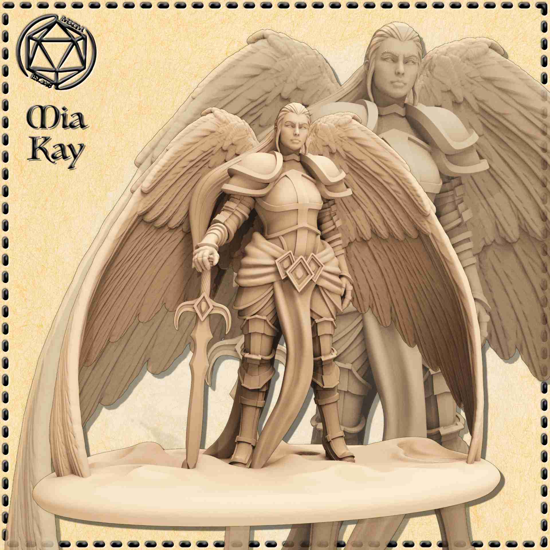 Holy Angelic Paladin | 3D models download | Creality Cloud