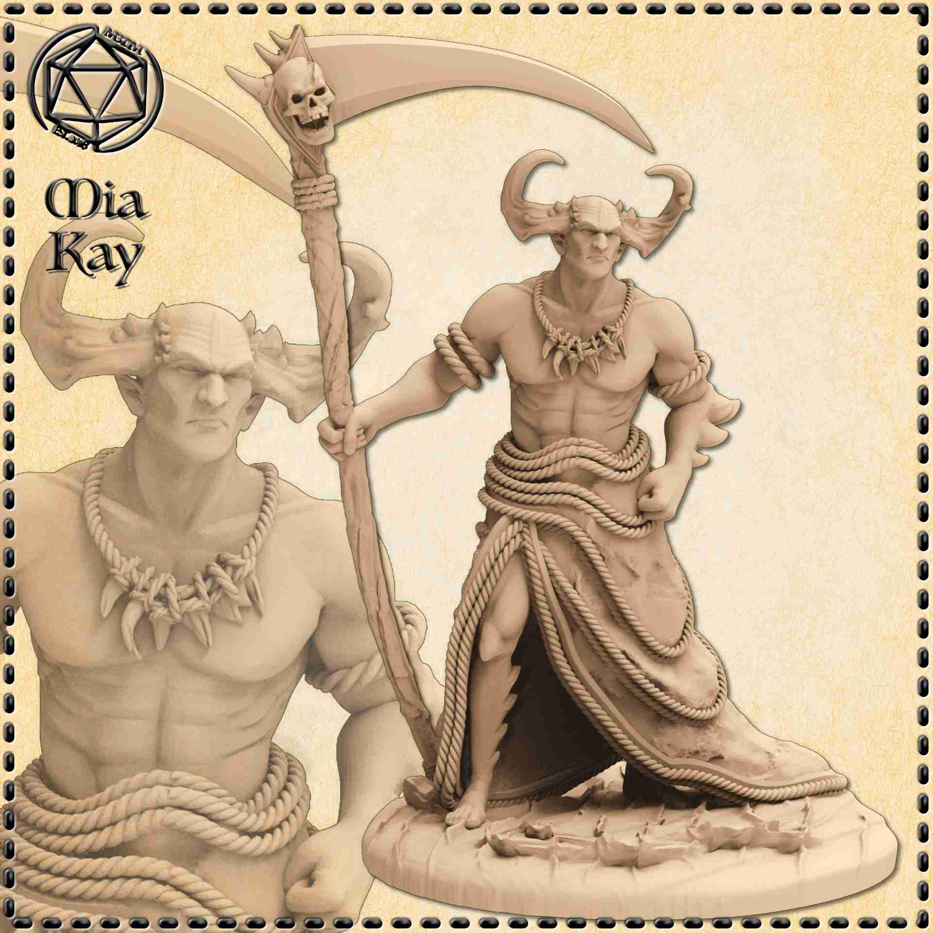 Asmodeus (God of Hell) | 3D models download | Creality Cloud