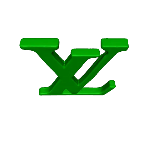 3D Printer Files | 3MF File | Louis Vuitton Brand Logo Stand Decoration ...