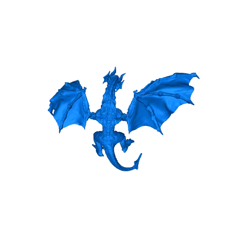 Characters & Creatures STL Download - DRAGONby SaKskiY