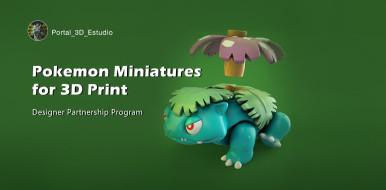 3D Printed Pokemon STL File