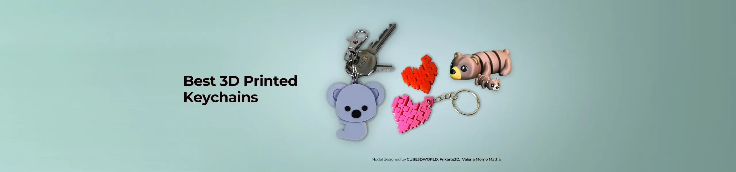 Best 3D Printed Keychains