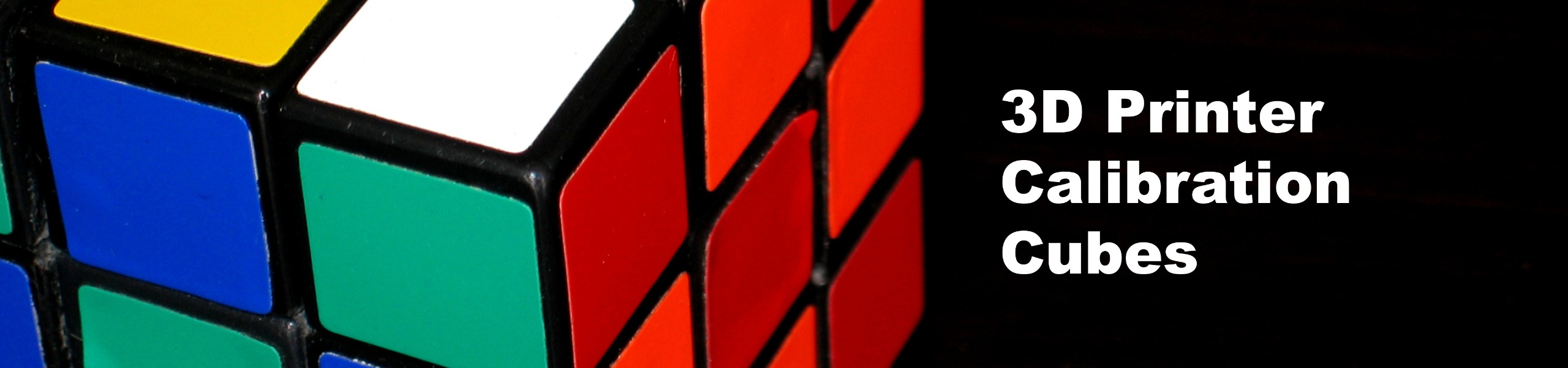 3D Printer Calibration Cubes