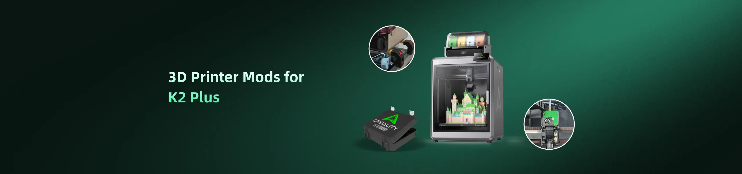 3D Printer Mods for Creality K2 Plus