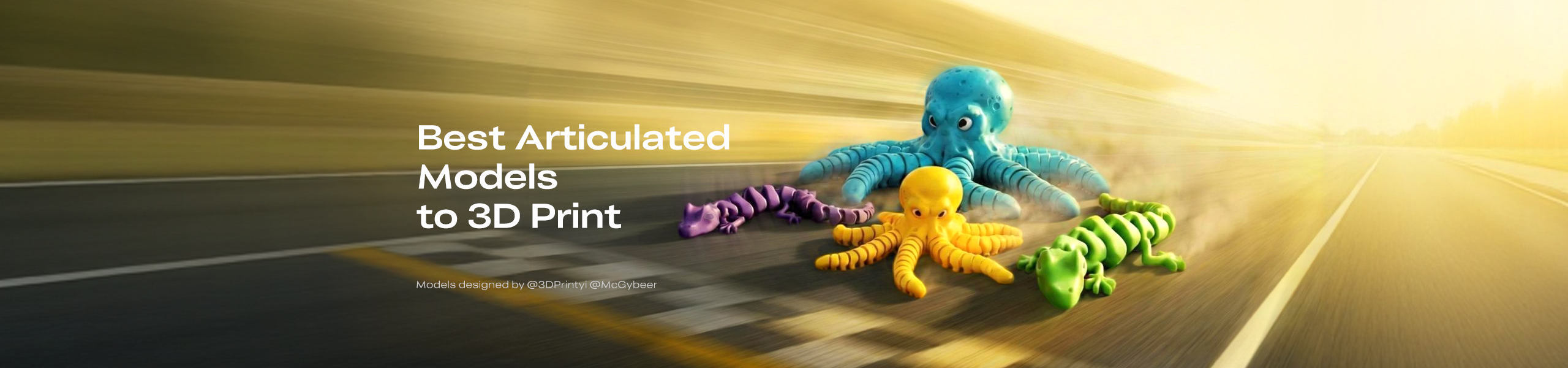 Best Articulated Models to 3D Print