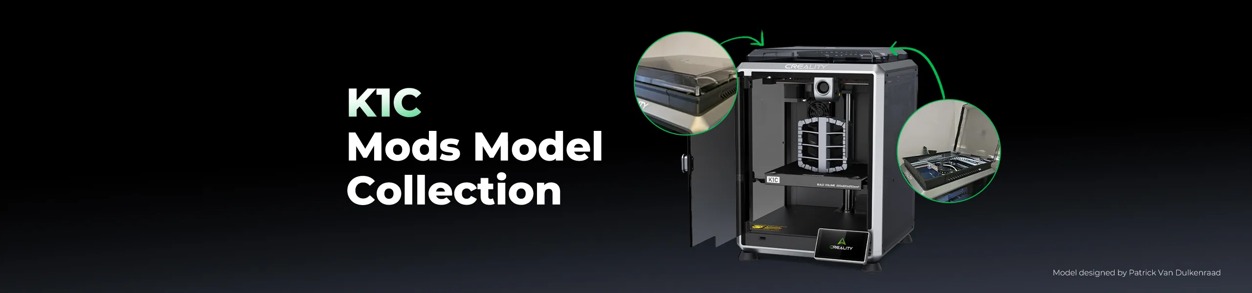 Creality K1C Mods Models Collection