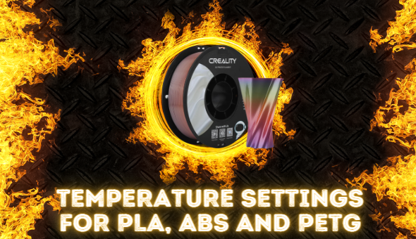 Temperature Settings for Perfect Prints with PLA, ABS and PETG